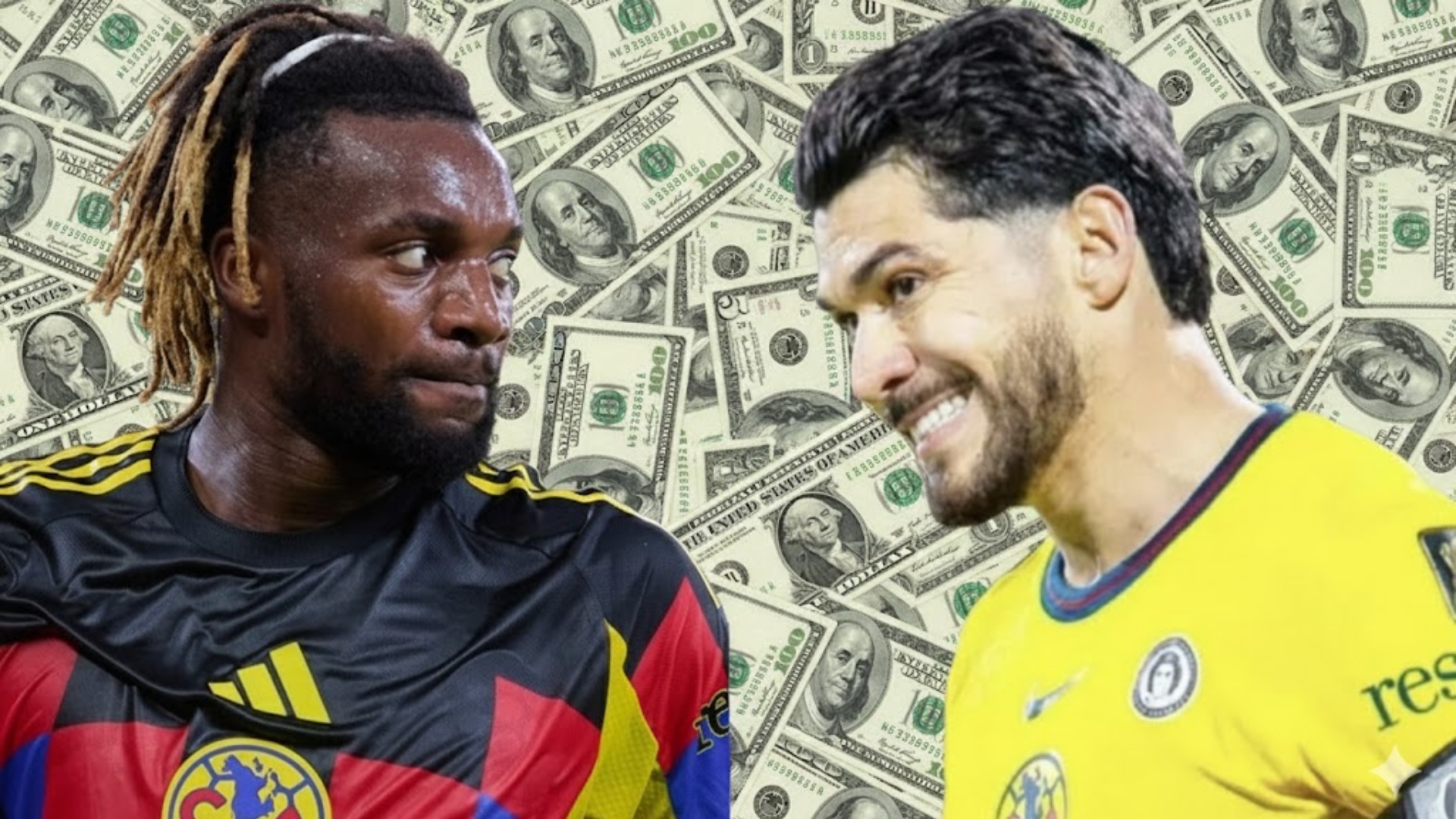 Mientras Henry Martín gana 3,5 millones, lo que da América a Allan ...