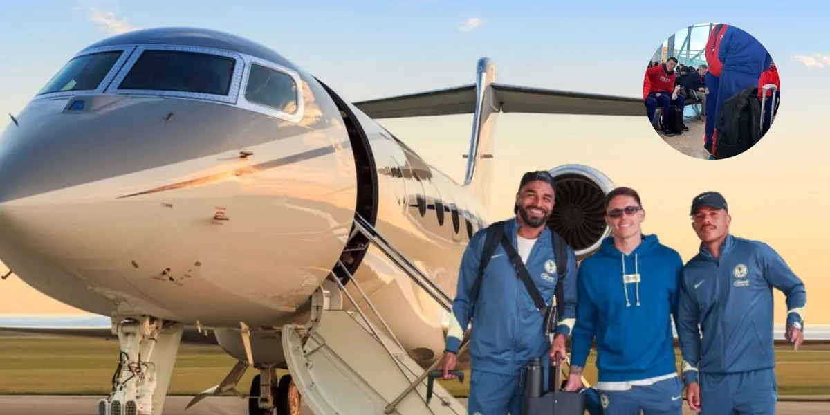(VIDEO) Mientras Chivas usa vuelo comercial, el lujoso jet privado del ...